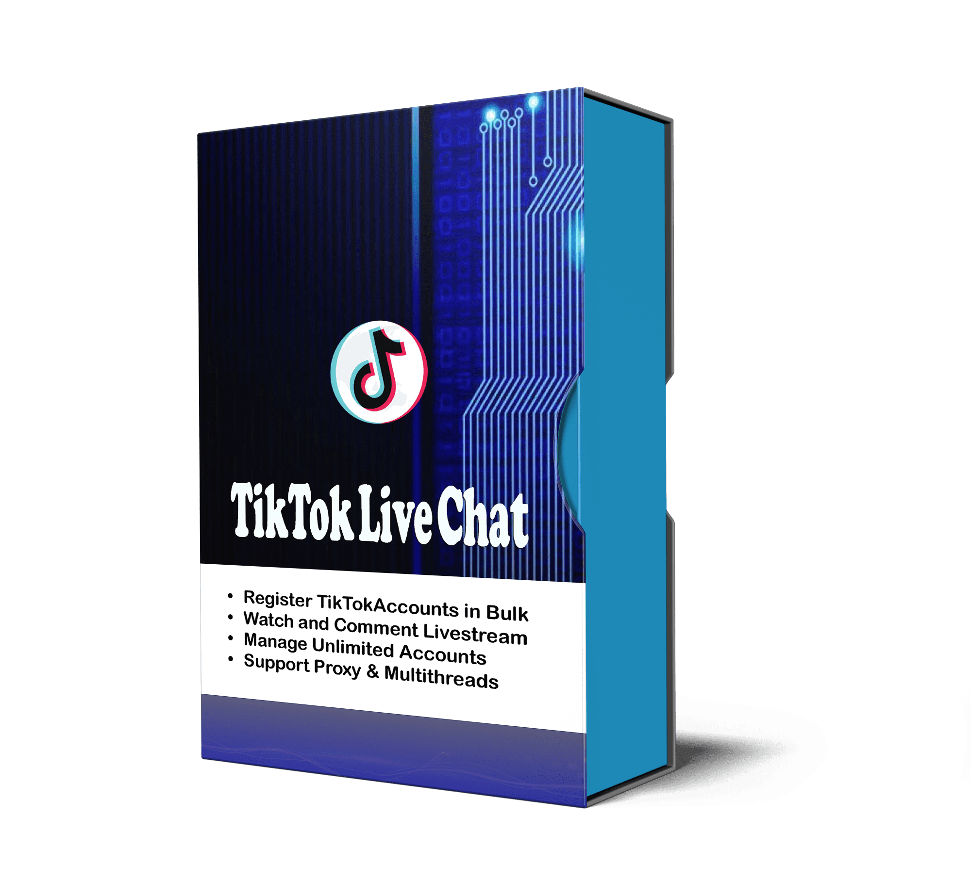 Phần Mềm TiktokLiveChat - QNISOFT